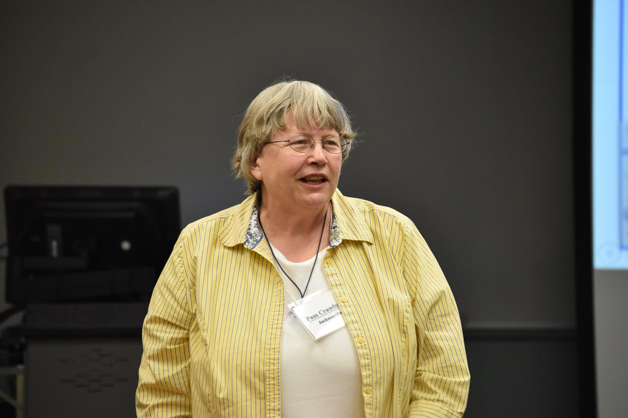Pam Crawford, 1956-2019 Pam Crawford, 1956-2019